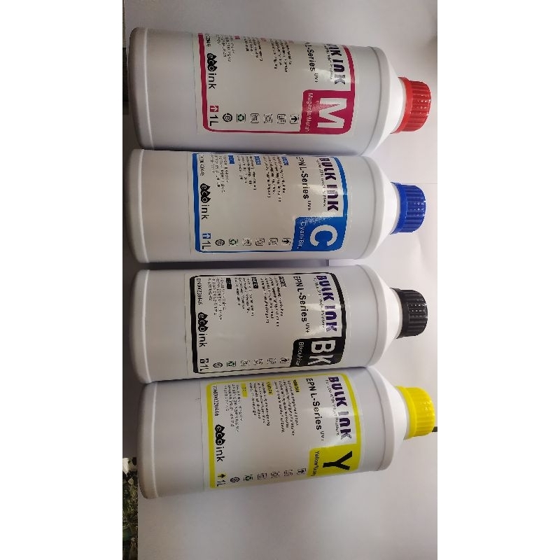 Jual TINTA ORIGINAL BULK INK 1 LITER WARNA CYAN, MAGENTA, YELLOW DAN ...
