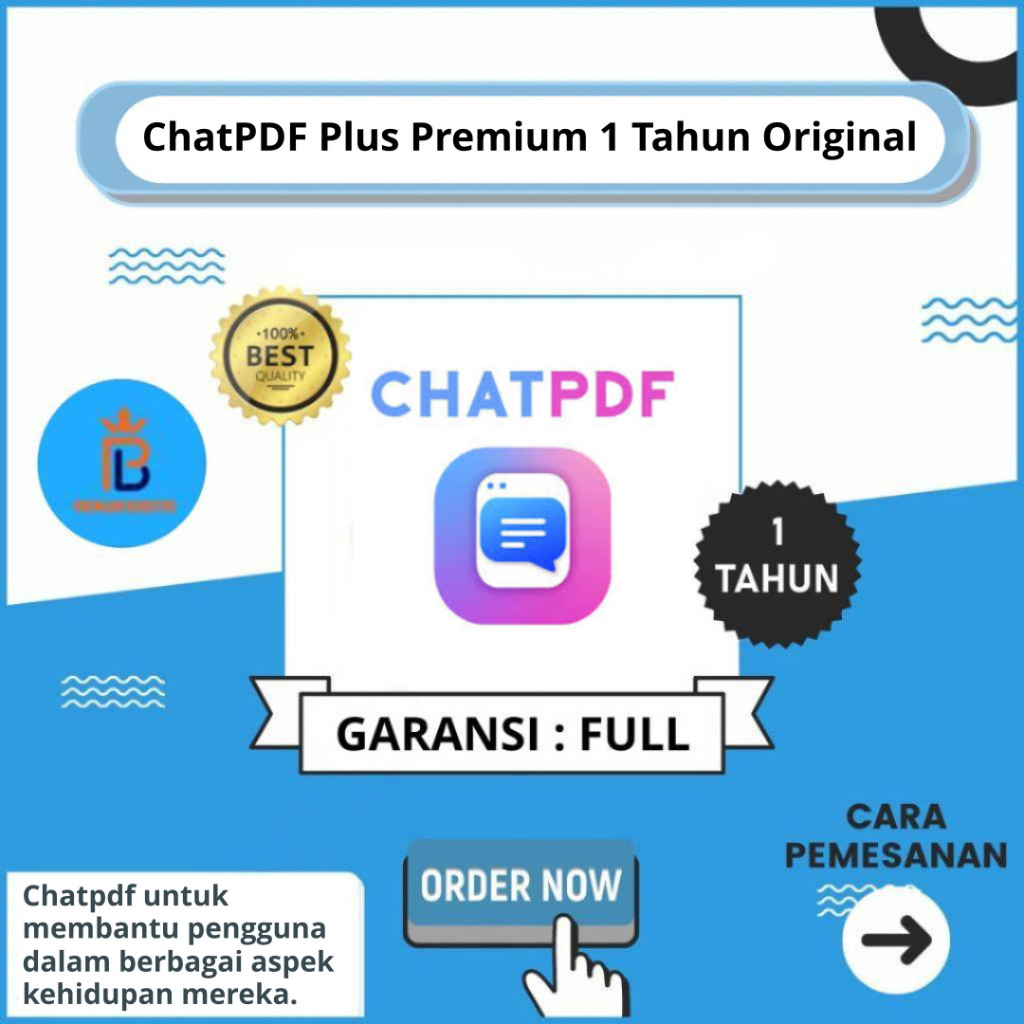 Jual ChatPDF - Chat bot PDF Untuk Selesaikan Tugasmu | Shopee Indonesia