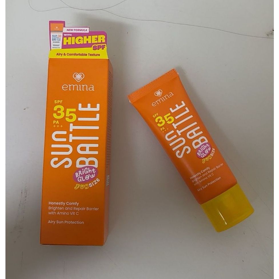 Jual EMINA Emina Sun Battle SPF 45 | 30 PA+++ 30mL I 23ml Sunscreen ...