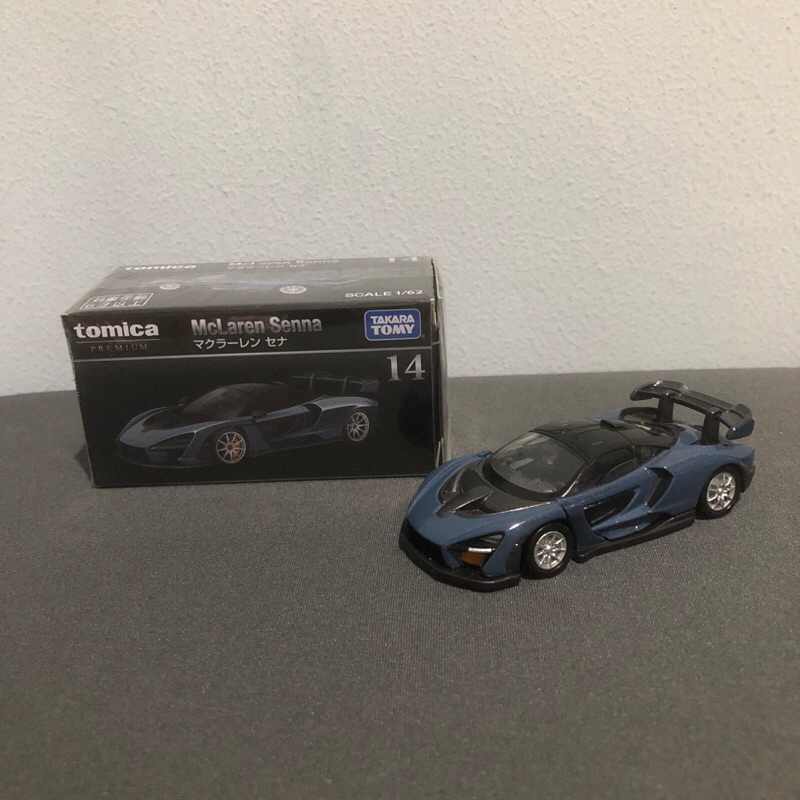 Jual Tomica Premium McLaren Senna Dark Grey | Shopee Indonesia