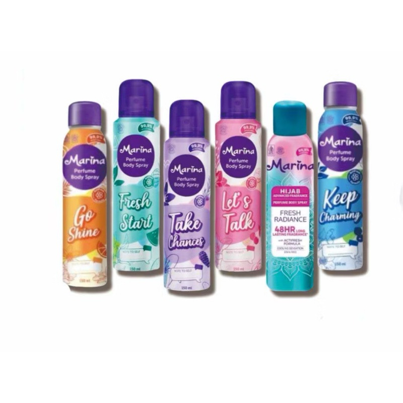 Jual MARINA PERFUME BODY SPRAY 150ml | Shopee Indonesia