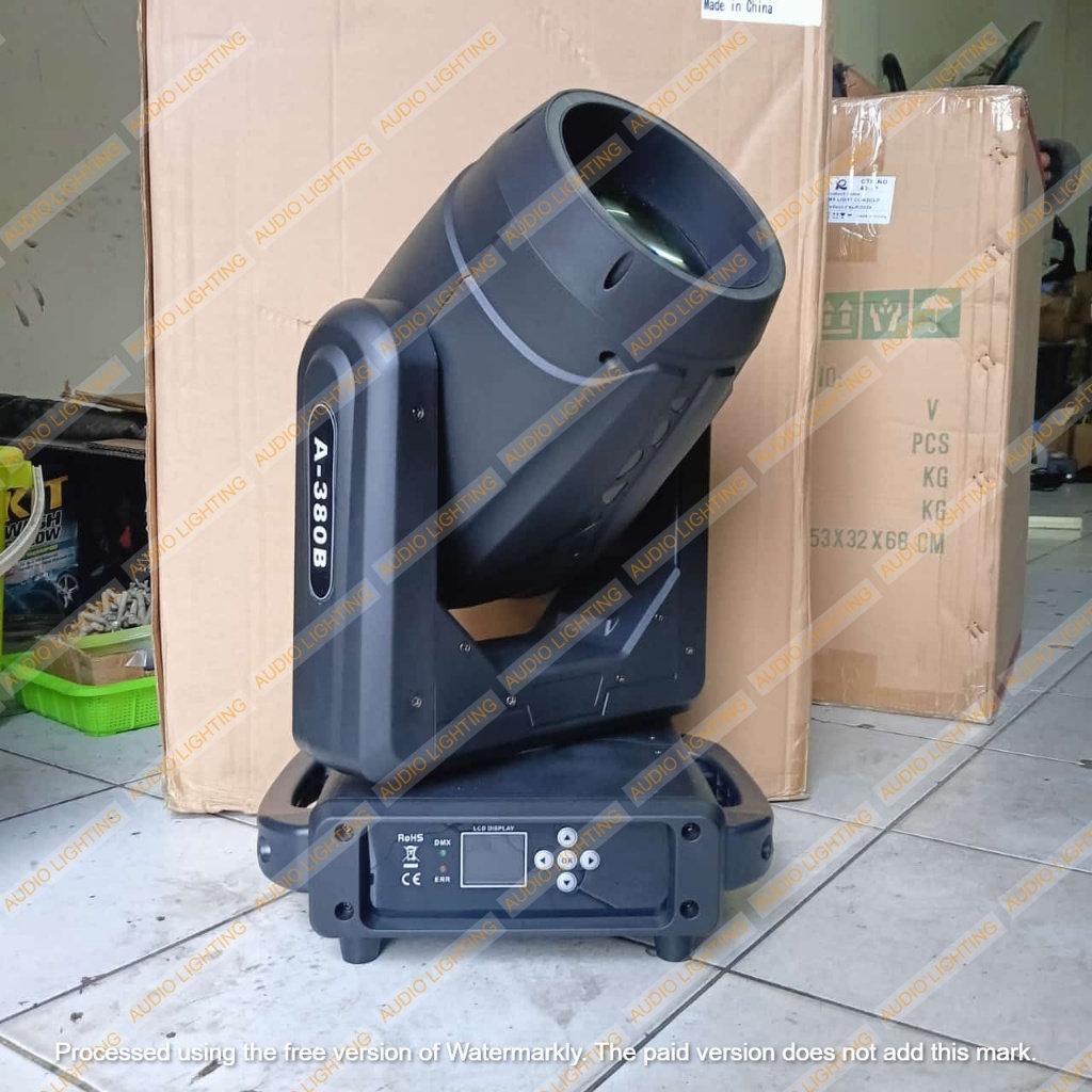 Jual Beam 380 Redsun - moving head beam 380 watt ring led sepasang ...