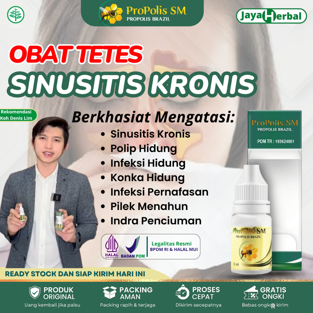 Jual Obat Tetes Sinusitis Kronis, Konka Hidung, Benjolan Di Dalam ...