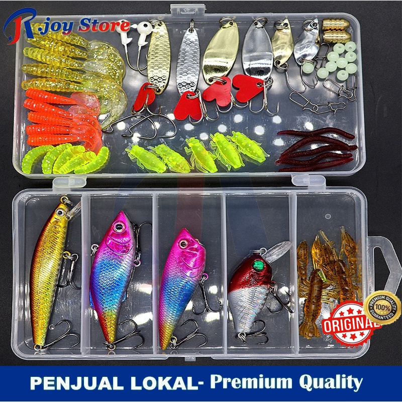 Jual Umpan pancing set Umpan Pancing Ikan Set Fishing Bait Kit | Shopee ...
