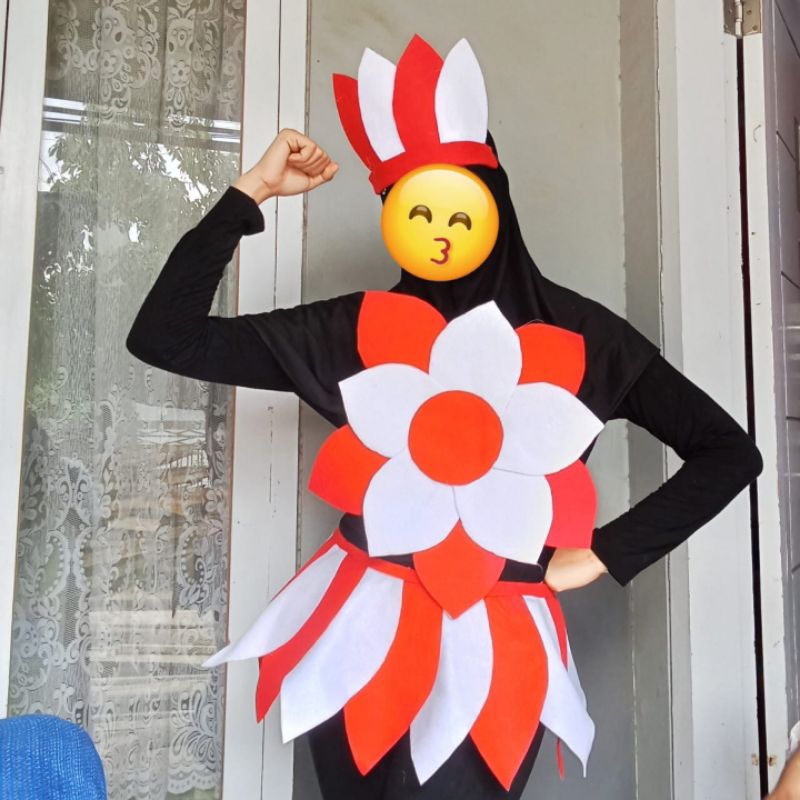 Jual Kostum Merah Putih 17 Agustus Merdeka Karnaval Pentas Seni BARANG ...