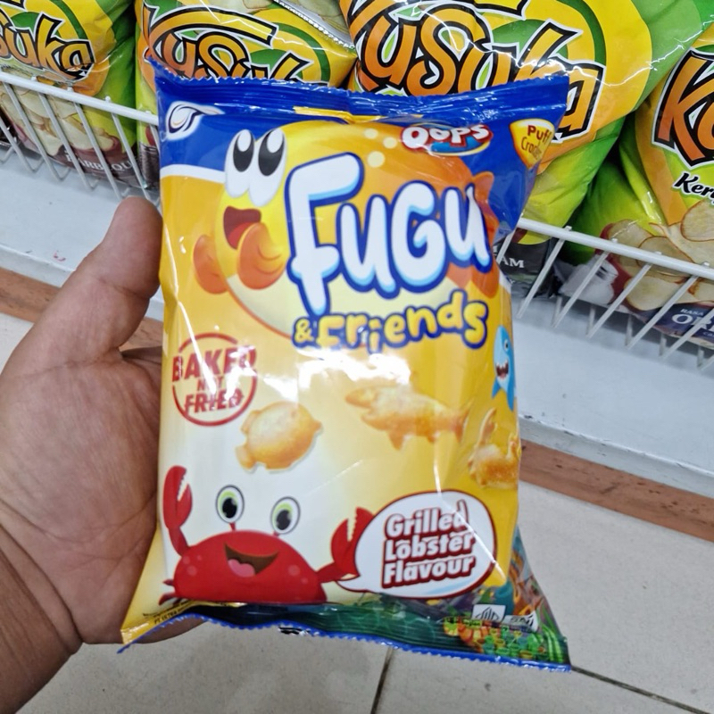 Jual OOPS FUGU snack 40gram Grilled Lobster | Shopee Indonesia