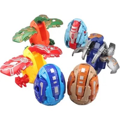 Jual Mainan Deformasi Robot Dino Telur DIY Deformation Egg Simulasi ...