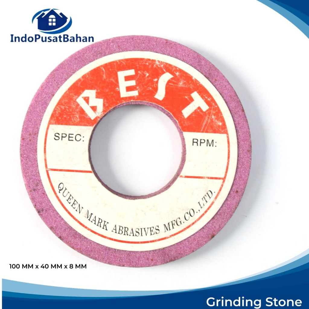 Jual Grinding Stone / Batu Gerinda Splitting: 8.00mm (100mm x 40mm ...