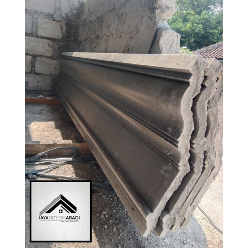 Jual LIS PLANG PROFIL BETON ASLI PULL BETON UK 50x200cm | Shopee Indonesia