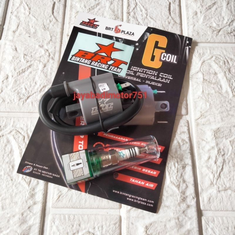 Jual KOIL MOTOR INJEKSI + BUSI CPR9EA BUSI CR7H SUPER IRIDIUM BRT RACING ORIGINAL | Shopee Indonesia