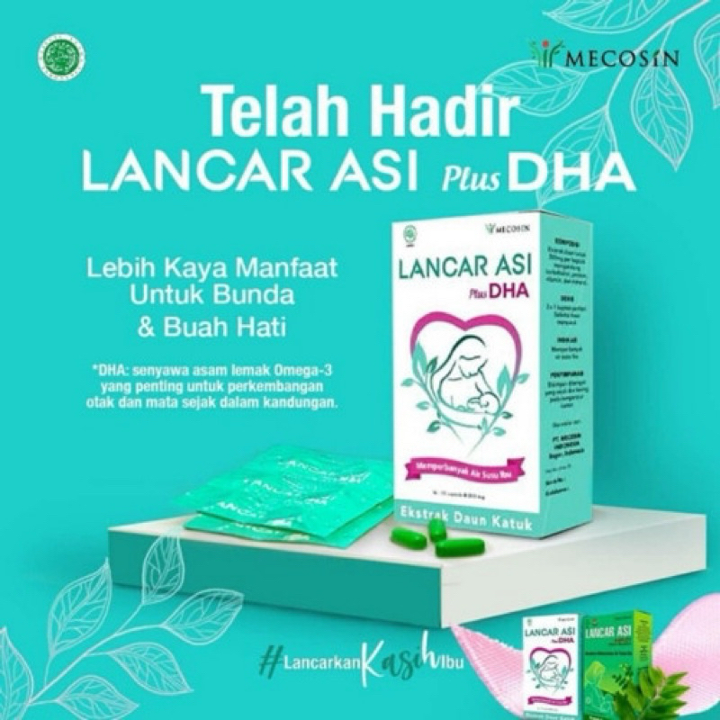 Jual Lancar ASI Plus DHA dengan Ekstrak Daun Katuk isi 30 Kaplet | Shopee Indonesia