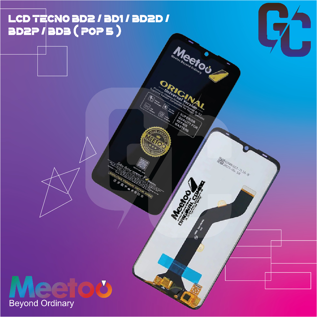 Jual LCD TECNO POP 5 / Bd2 / Bd1 / Bd2d / Bd2p / Bd3 FULLSET COMPLETE ...