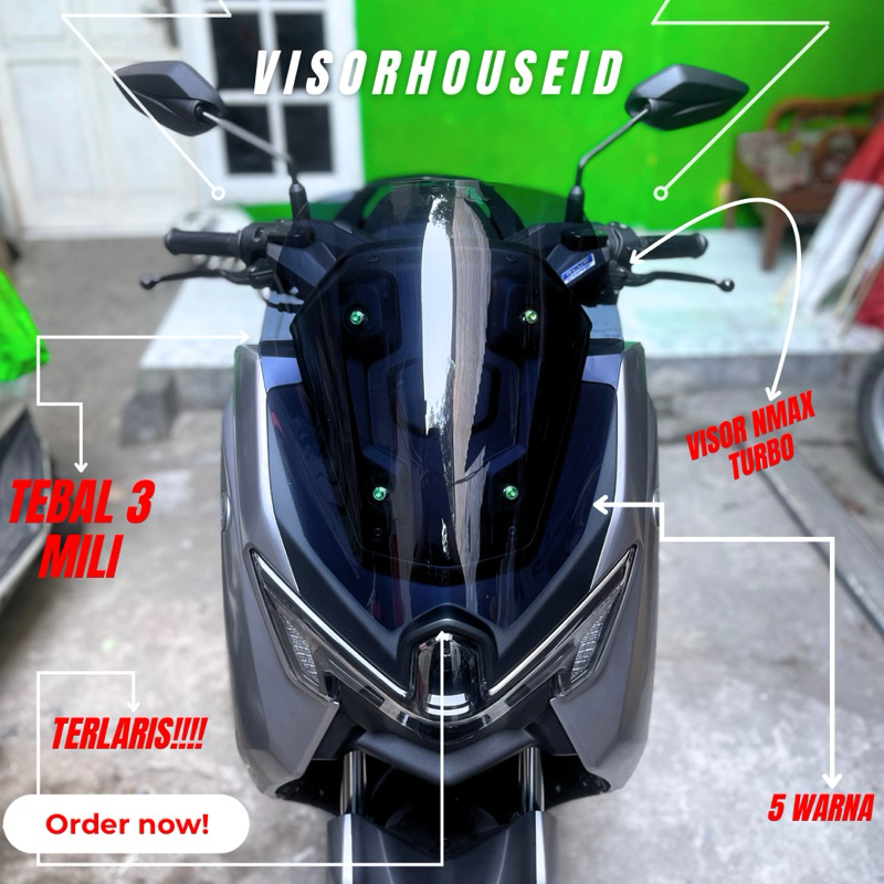Jual Visor NMAX turbo neo neo s - windshield nmax turbo neo - visor ...