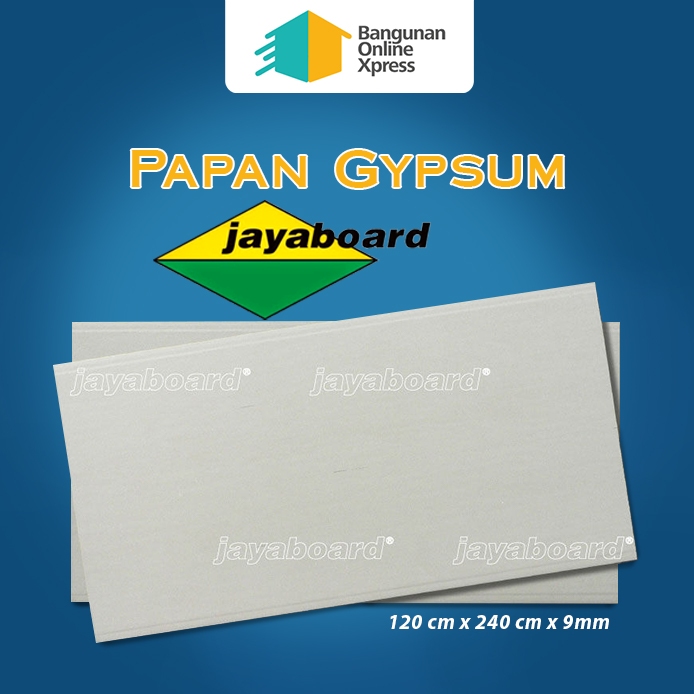 Jual PAPAN GYPSUM JAYABOARD 9MM | Shopee Indonesia
