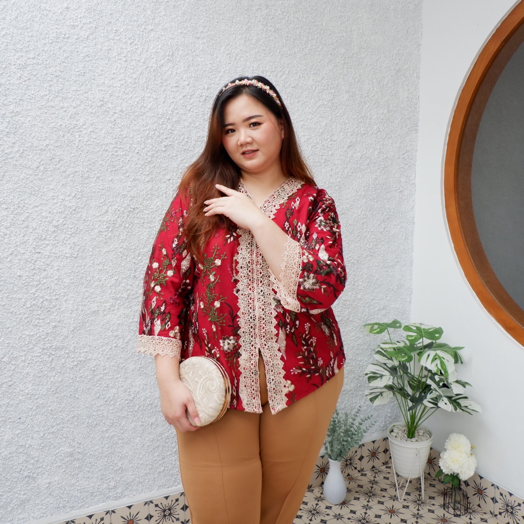 Jual Kirana ENCIM | FABSSTORE | plussize bigsize jumbo curvesize formal wanita kondangan mewah ...