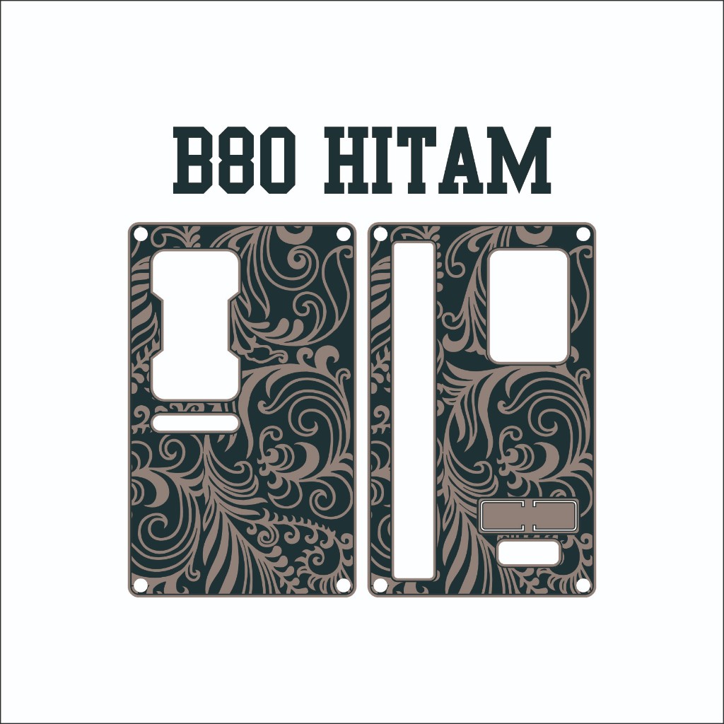 Jual Panel B80 Hitam Doff | Shopee Indonesia