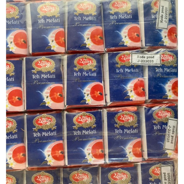 Jual Teh 2 Tang Premium Biru FREE GELAS (40gr X 10pcs) | Shopee Indonesia