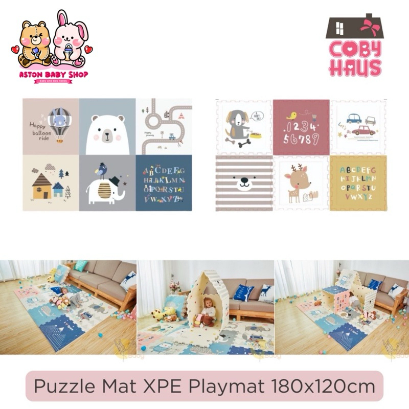 Jual Cobyhaus Premium XPE Puzzle Playmat / Coby Haus Puzzle Mat ...