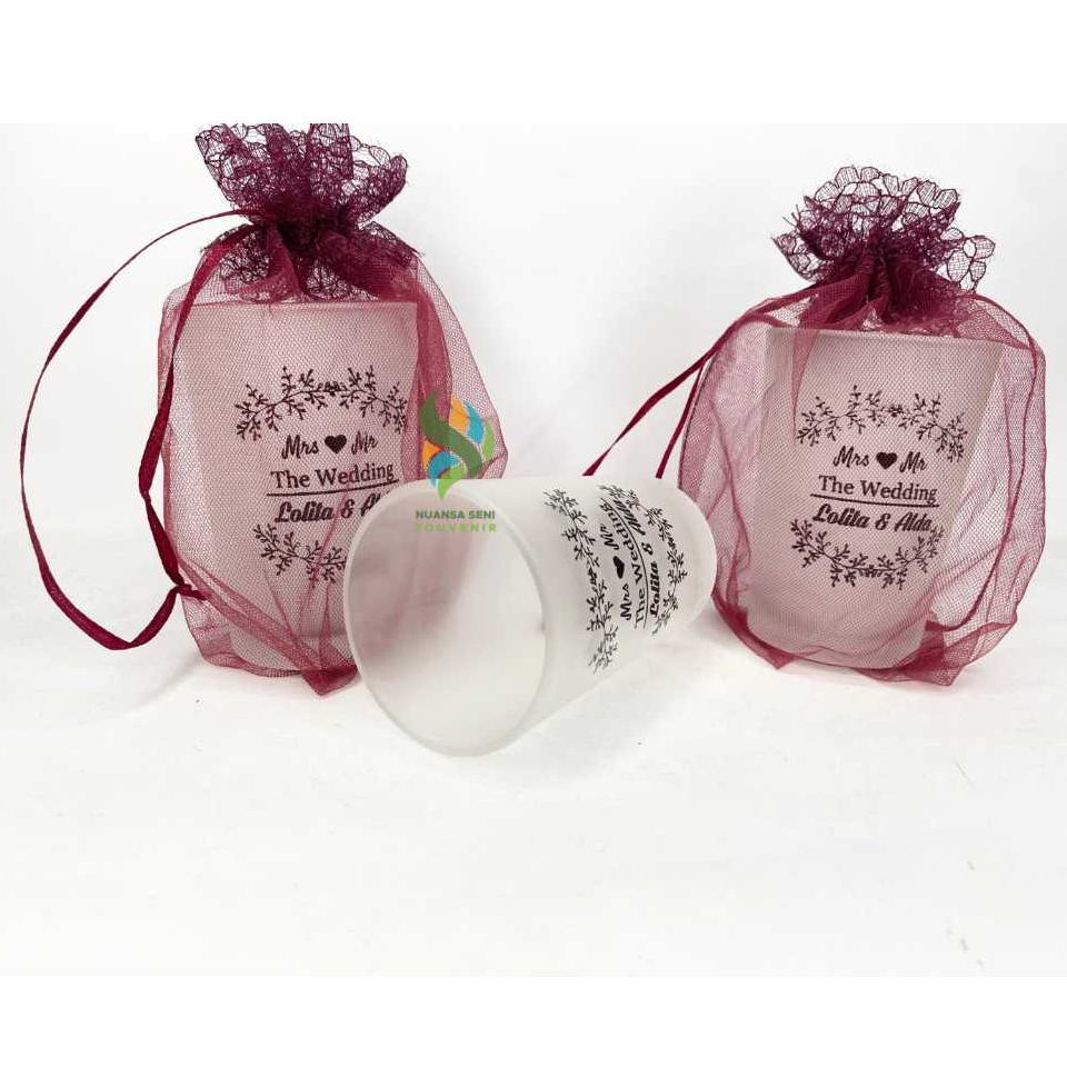 Jual Souvenir Tumbler Minum Kopi Gelas H10V Low Ball Cangkir Jamu Cup ...