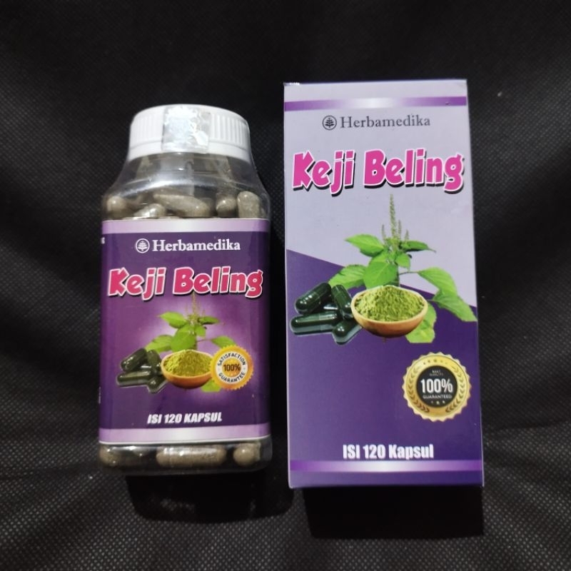 Jual Kapsul Keji Beling / Pecah Beling Herbamedika ( isi 120 kapsul ...