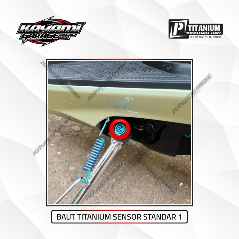 Jual Baut Titanium cover sensor standar 1 | Shopee Indonesia