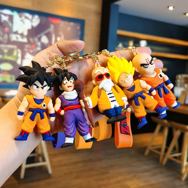 Jual Keyring Rubber Dragon Ball Z Anime Keychain Gantungan Kunci Doll ...