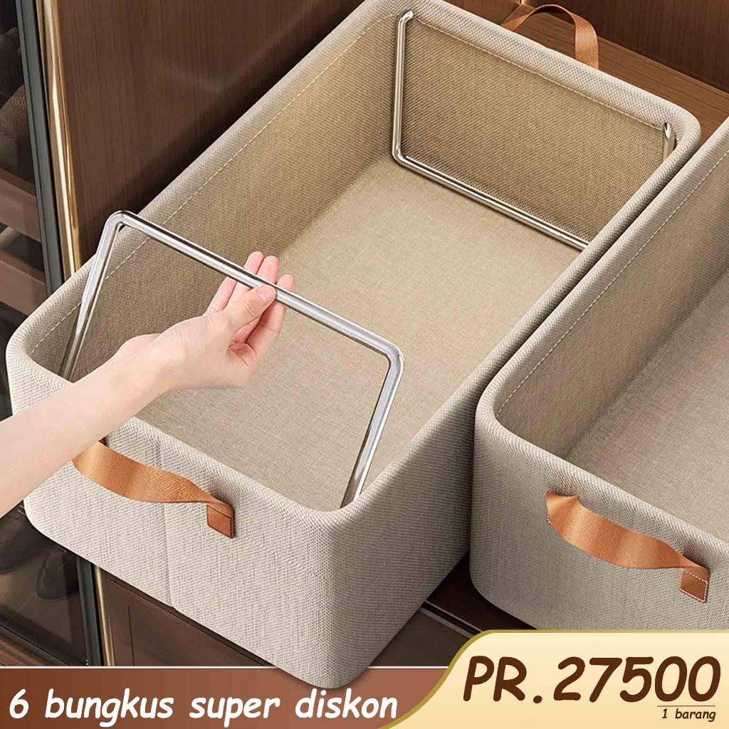 Jual box storage box kotak penyimpanan Penyimpanan Pakain box lipat ...