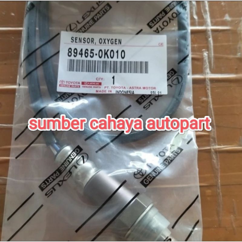 Jual sensor Oxygen oksigen O2 Toyota Innova fortuner hilux 89465-0K010 original | Shopee Indonesia
