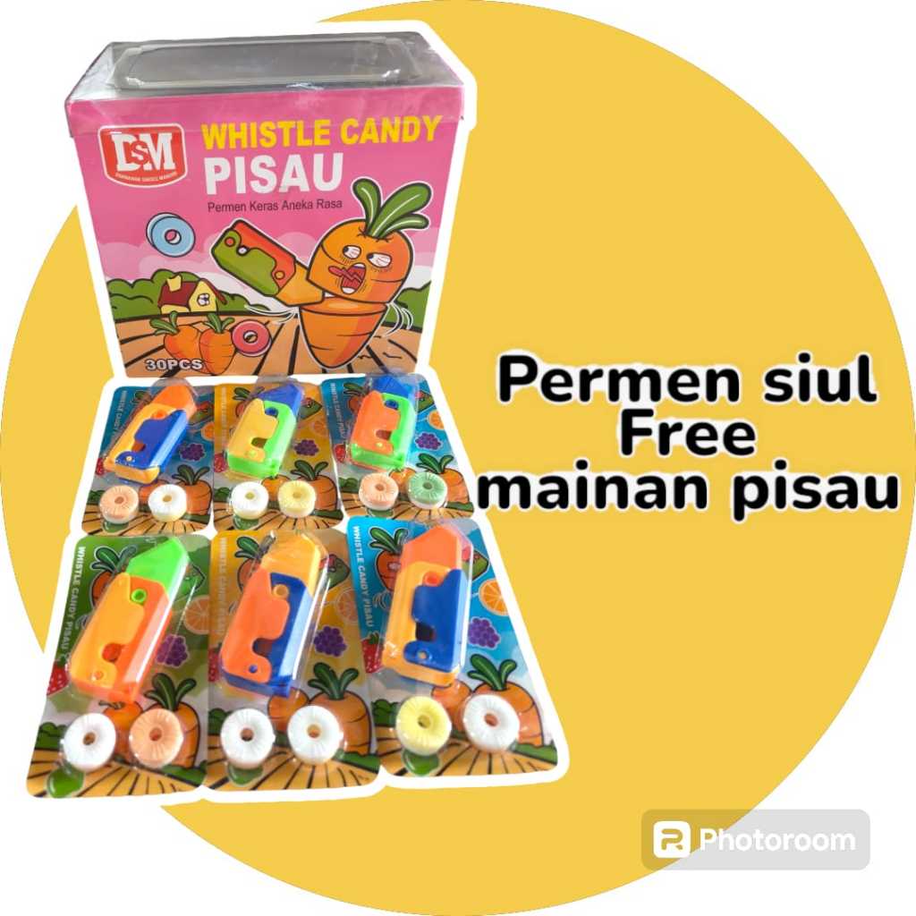 Jual PERMEN SIUL PISAU WHISTLE (DAPAT 5 PCS) | Shopee Indonesia