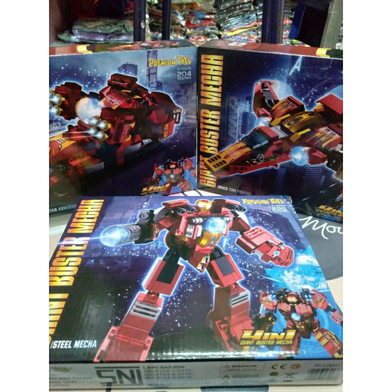 Jual Lego Giant Buster Mecha/ Lego Ironman (17927) | Shopee Indonesia