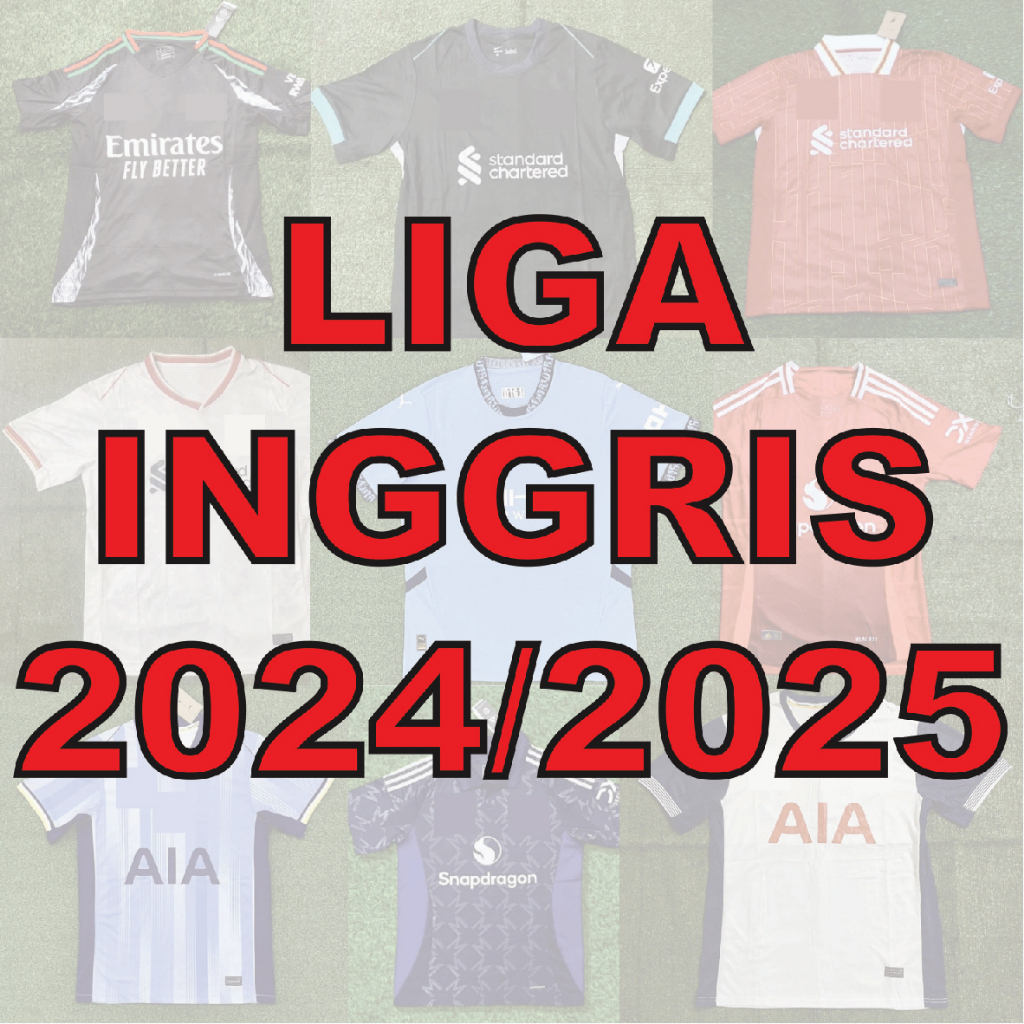 Jual Jersey Liga Inggris EPL BPL English Premier League Jersey Grade ...