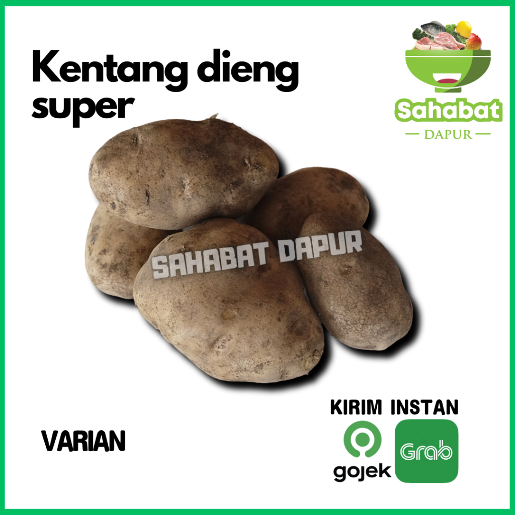 Jual Kentang Segar /Kentang Dieng Premium - Sahabatdapur | Shopee Indonesia