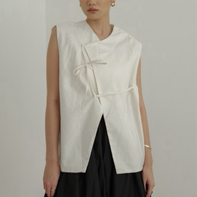 Jual ANALOG.RTW - ORLO VEST / RIBBON VEST / OUTER KEKINIAN / VEST TALI ...