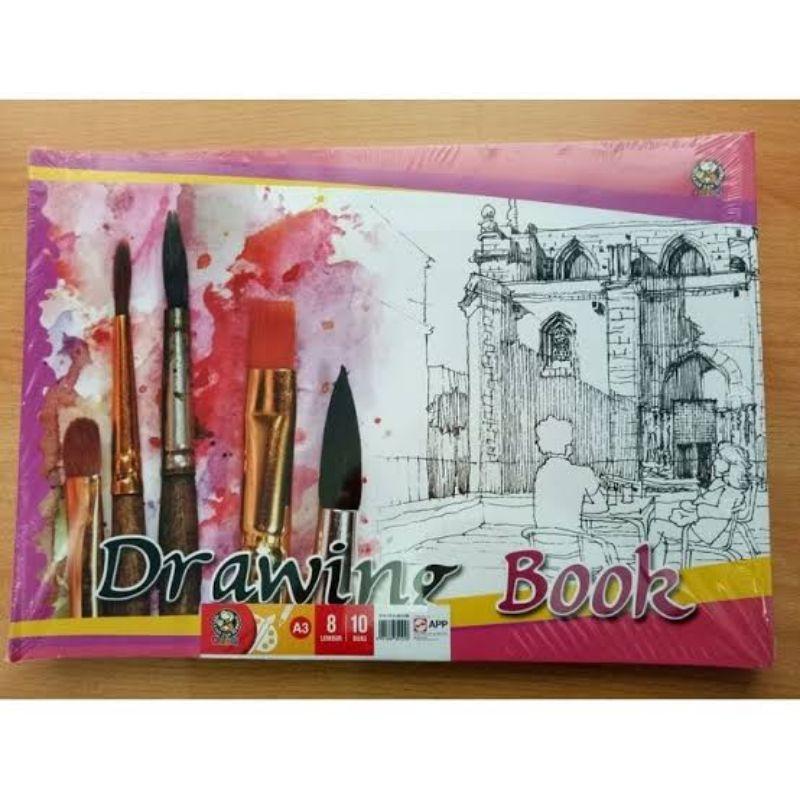 Jual Buku Gambar / Drawing Book DoDo A3 10 Buku isi 8 Lembar (1Pack ...