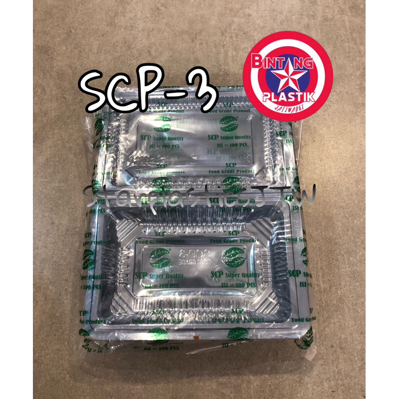 Jual TOP BRAND!! Mika Plastik SCP 3 Asli 3C (Kue / Nasi Kuning) Food ...