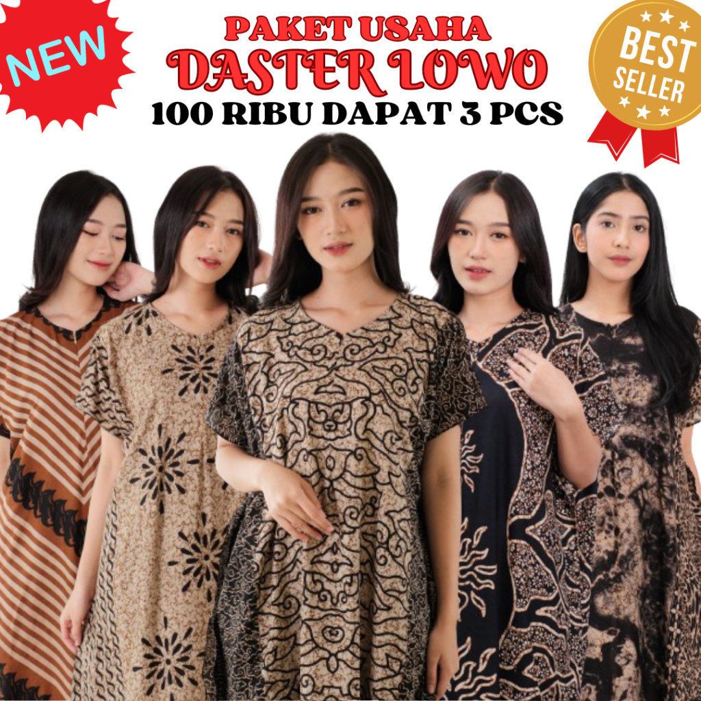 Jual PAKET USAHA 100 RIBU 3PCS DASTER LOWO JUMBO PREMIUM LD 135 BAHAN ...
