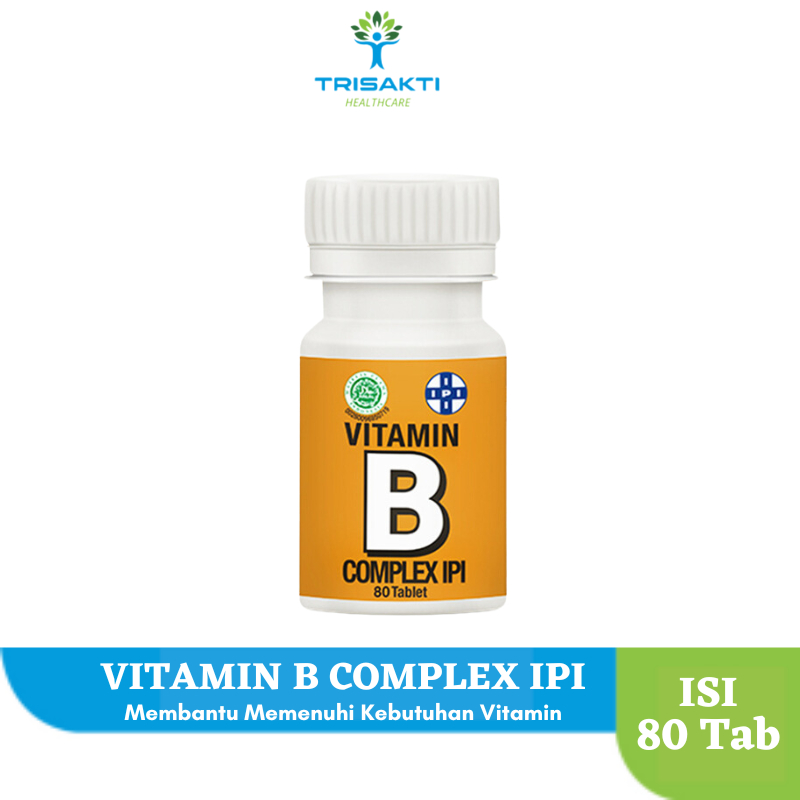 Jual IPI Vitamin B Complex isi 80 Tablet | Shopee Indonesia