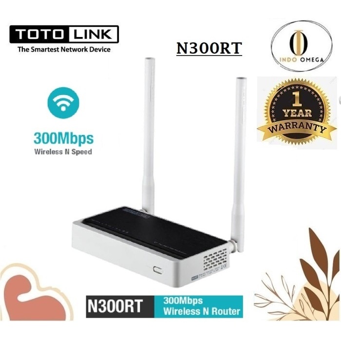 Jual TOTOLINK N300RT Router Wireless N 300Mbps N300 RT | Shopee Indonesia