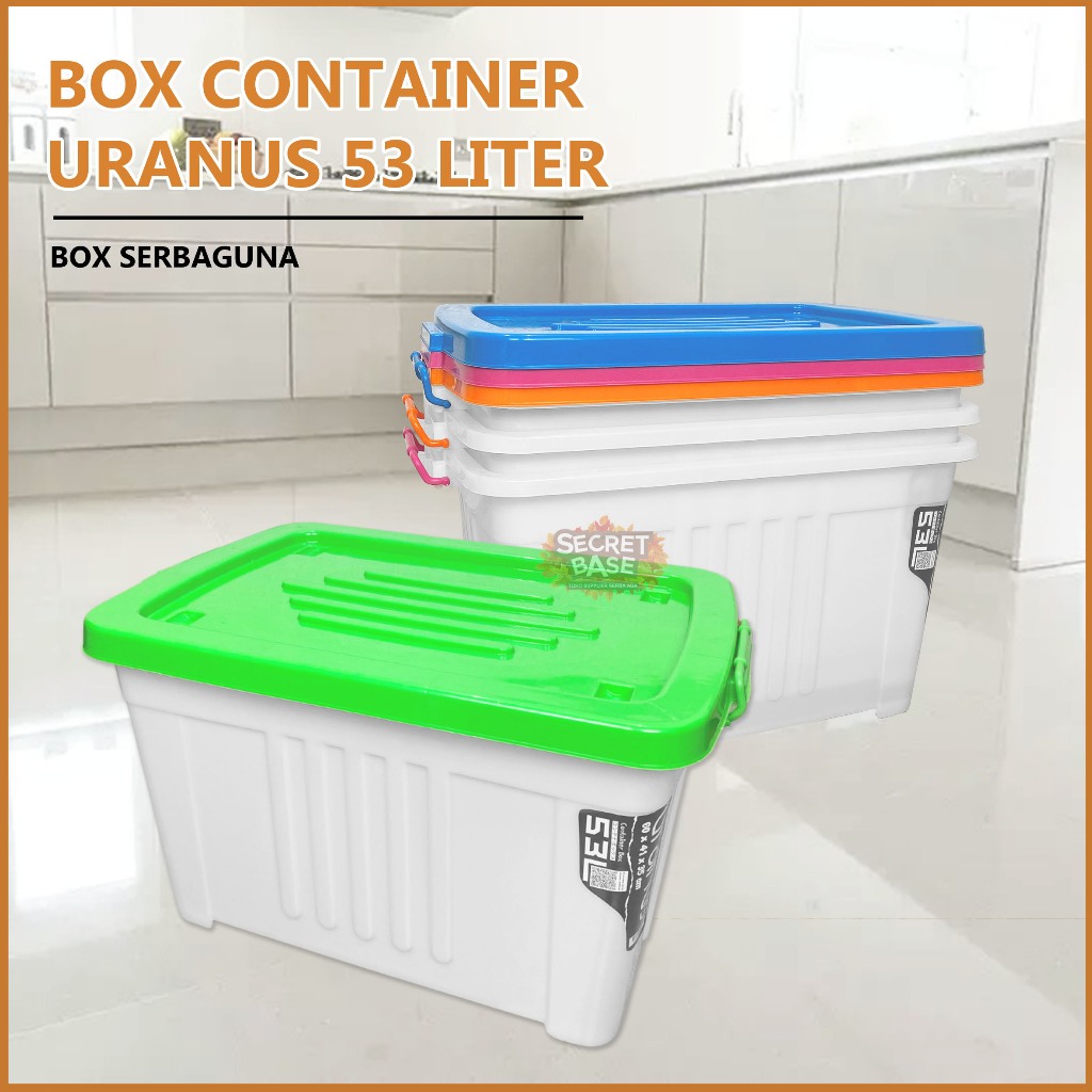 Jual BOX CONTAINER 53 LITER - Kontainer Box Plastik Jumbo / Box Besar ...