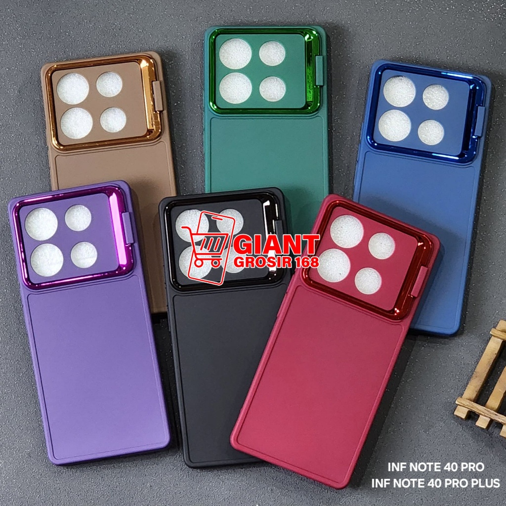 Jual Case Tpu Stand Kamera Macaron Case Infinix Note 40 Infinix Note 40S Infinix Note 40 Pro ...