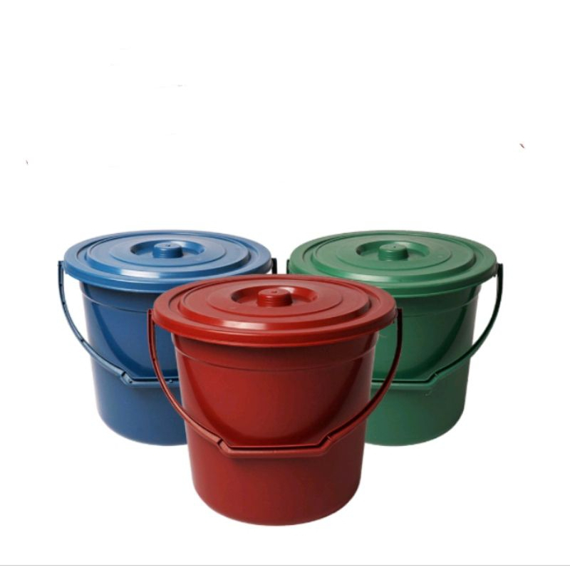 Jual Ember Plastik Warna / Ember warna+tutup 3 galon (12 liter ...