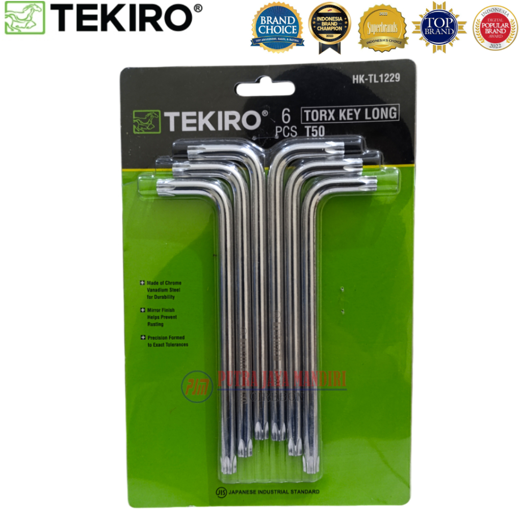 Jual Tekiro Kunci L Bintang T50 / TORX KEY LONG T50 | Shopee Indonesia