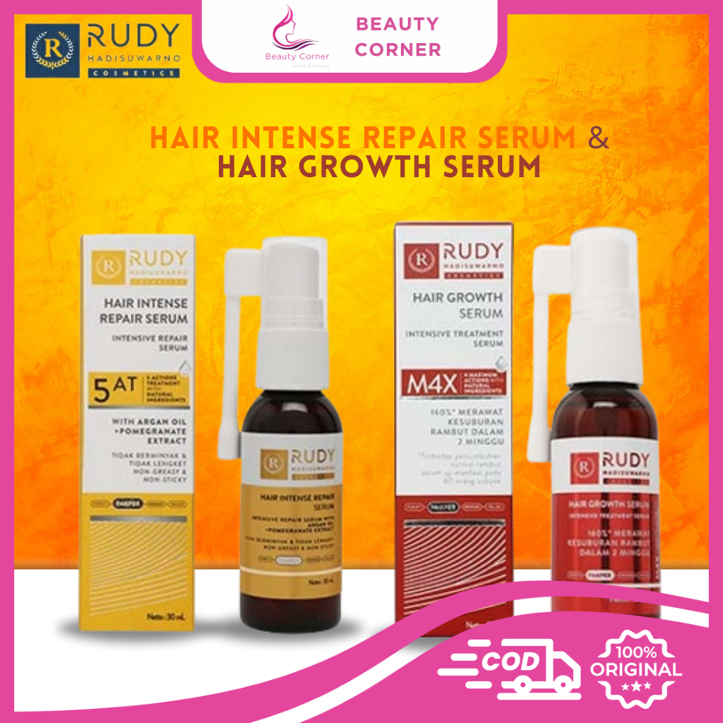 Jual Rudy Hadisuwarno Hair growth Serum | Hair Intense Repair Serum ...