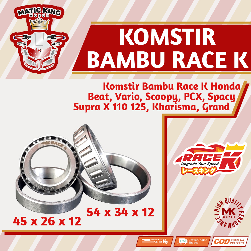 Jual Komstir comstir Racing Bambu Honda Vario Beat scoopy Genio Deluxe ...