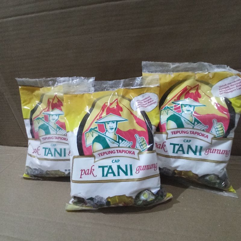 Jual tepung tapioka 500gr/sagu tani/tepung sagu/sagu pak tani | Shopee ...