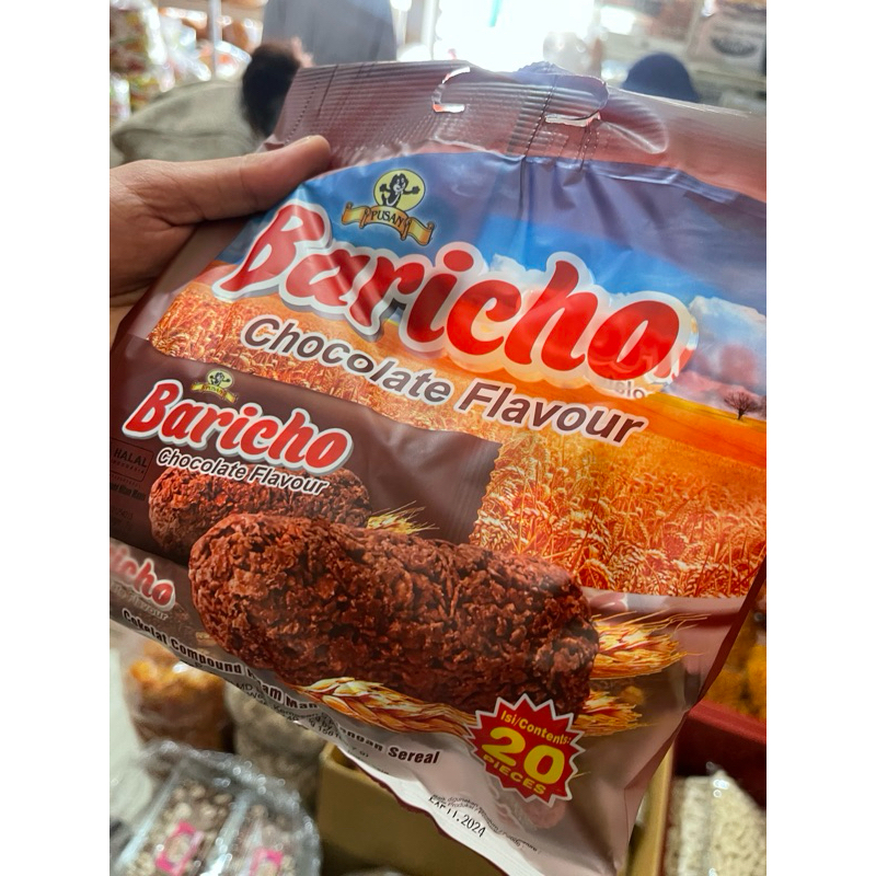 Jual SNACK BARICHO SEREAL OAT GANDUM 1 BAG COKLAT,VANILLA,STRAWBERRY ...