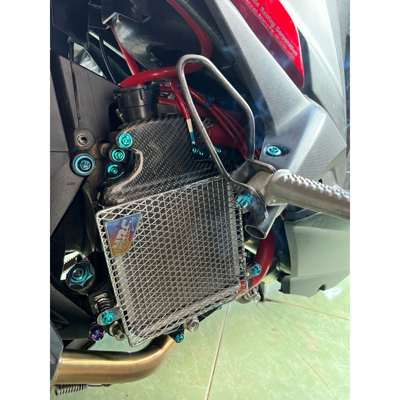 Jual BAUT TITANIUM GR5 D12 SET RADIATOR VARIO 125 150 PCX 150 12 BAUT ...