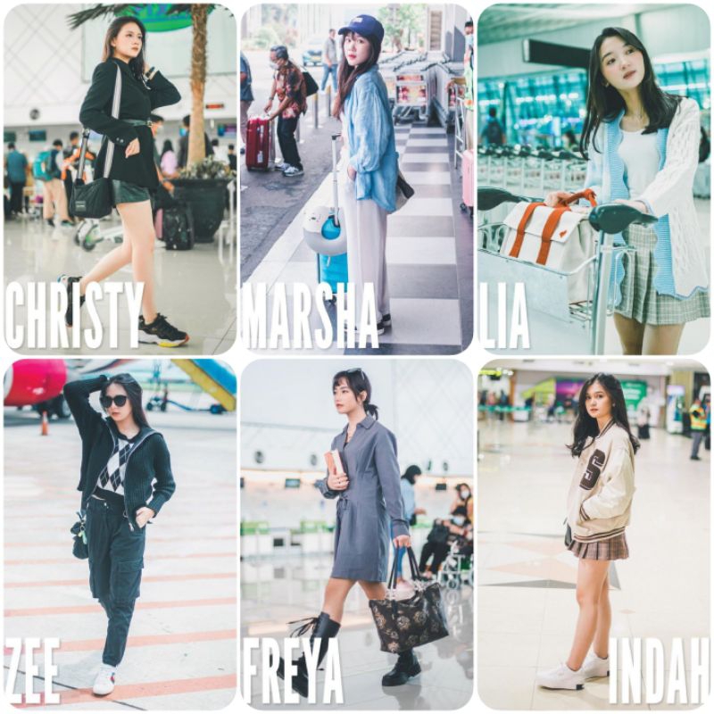 Jual Photo card JKT 48 special Airport Fashion (isi 50 pcs) | Shopee ...