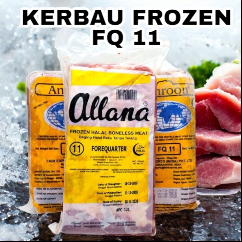 Jual Kerbau Daging FQ 11| WM 200 | 900 Gram | 1 Kg | | Shopee Indonesia