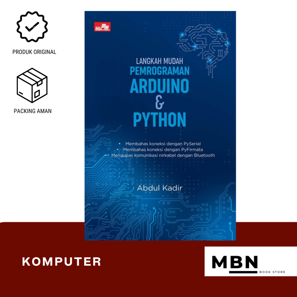 Jual LANGKAH MUDAH PEMROGRAMAN ARDUINO & PYTHON - ELEX | Shopee Indonesia